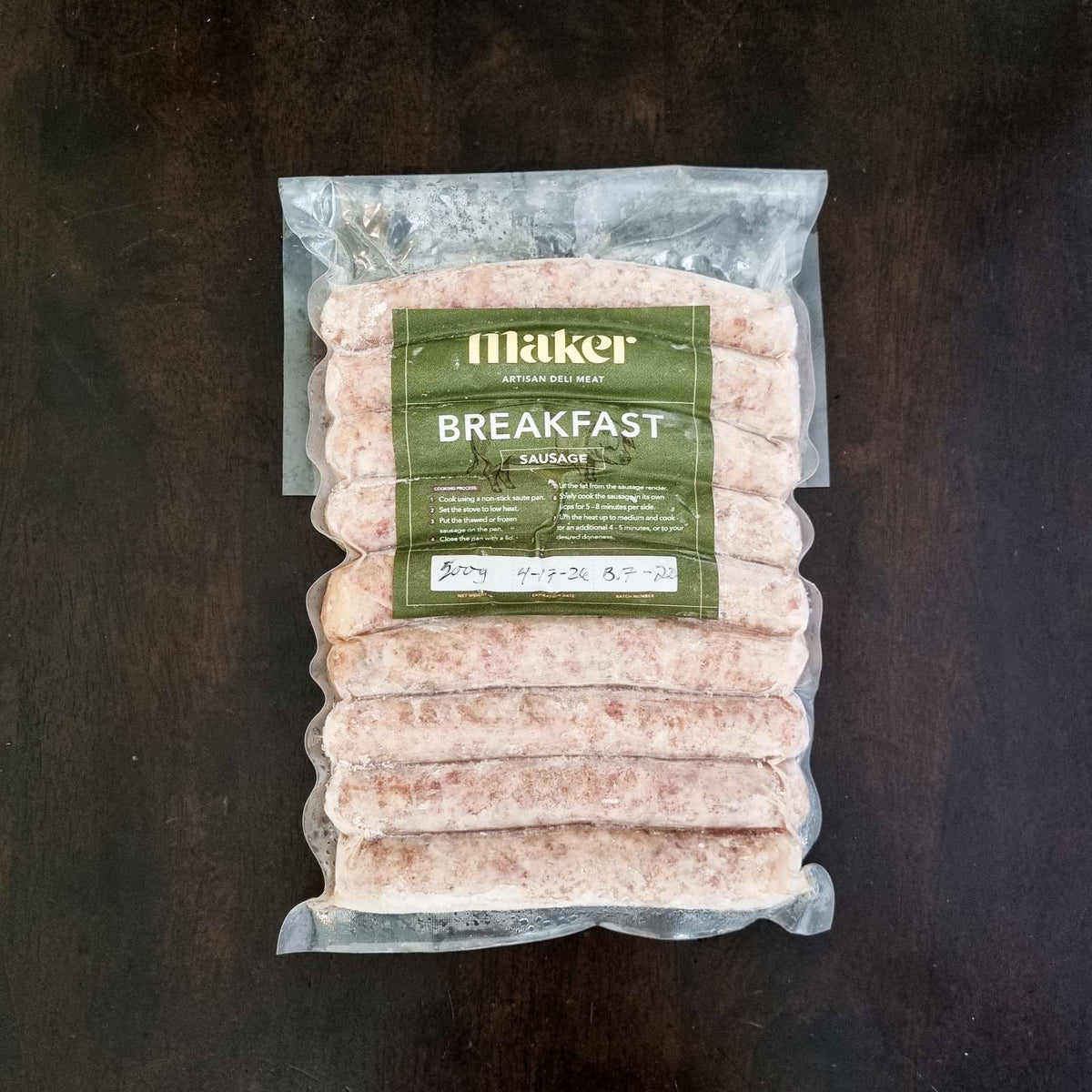 Breakfast Sausages – timplado