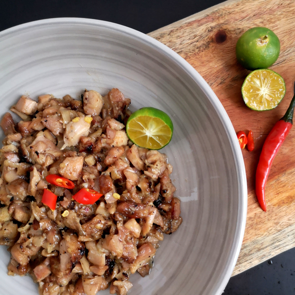 Chicken Inasal Sisig – timplado